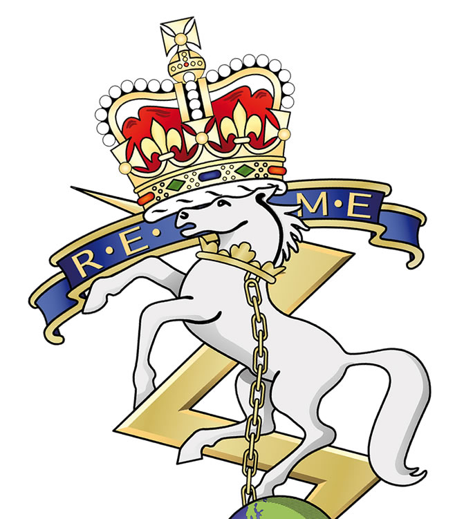 ARTIFICERS - ROYAL ELECTRICAL AND MECHANICAL ENGINEERS - REME - BADGE ...
